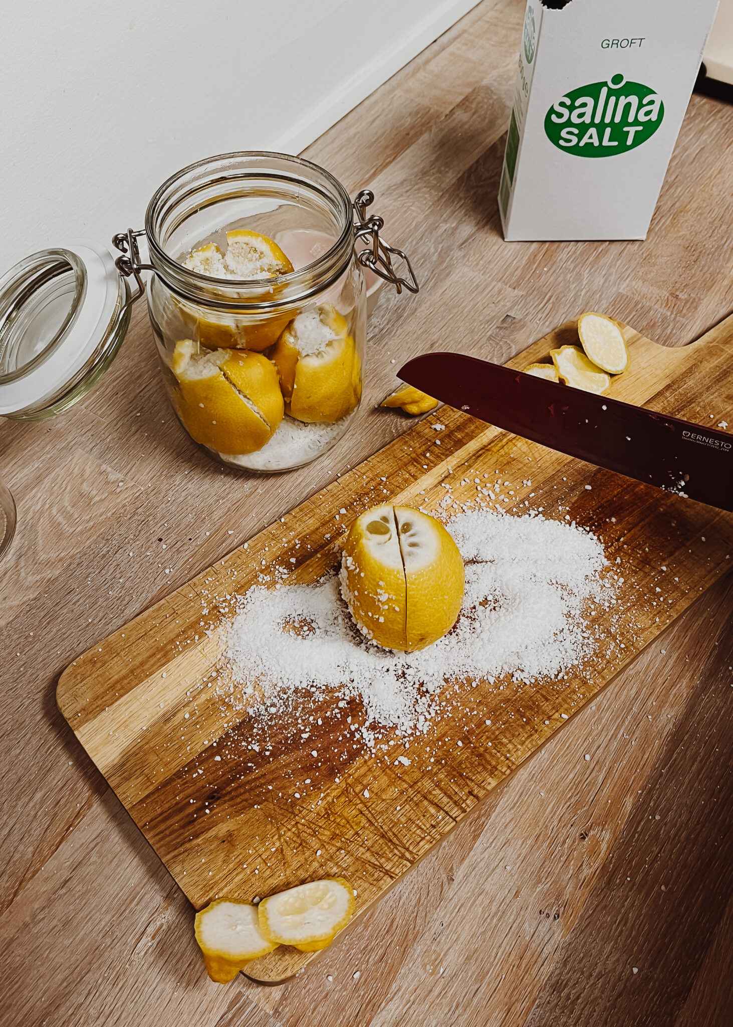 Hjemmelavede saltsyltede citroner | opskrift på saltede citroner ...